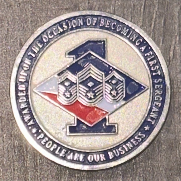 Accessories | United States Air Force First Sergeant Military Challenge ...